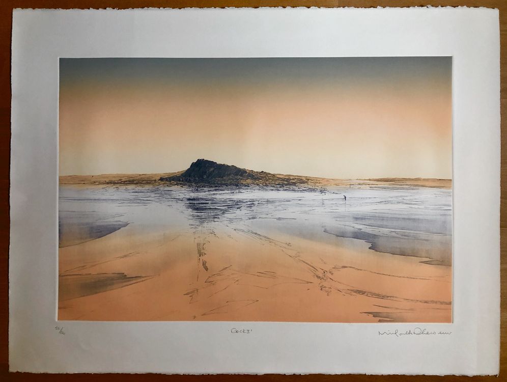Lithografie „Rock II“ von Michael A. Richecoeur, Ex. 52/100 | Kaufen ...