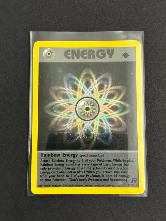 Rainbow Energy 1st Edition Holo 17/82 Team Rocket NM-LP | Kaufen auf ...