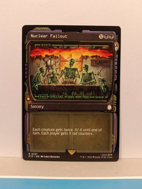 Nuclear Fallout, 0331 Magic the Gathering Karte (Neu (gemäss ...