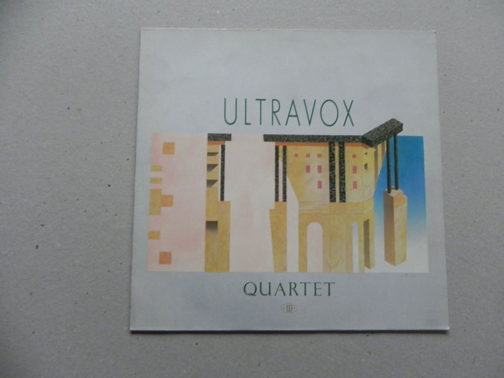 LP brit. New Wave Rock Synth Pop Band Ultravox 1982 Quartett (Gebraucht ...