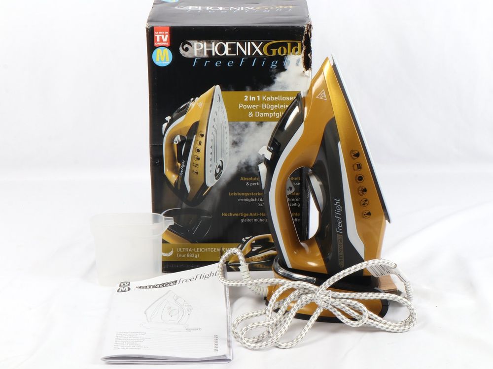 PHOENIX GOLD Kabelloses Dampfbügeleisen | Kaufen auf Ricardo