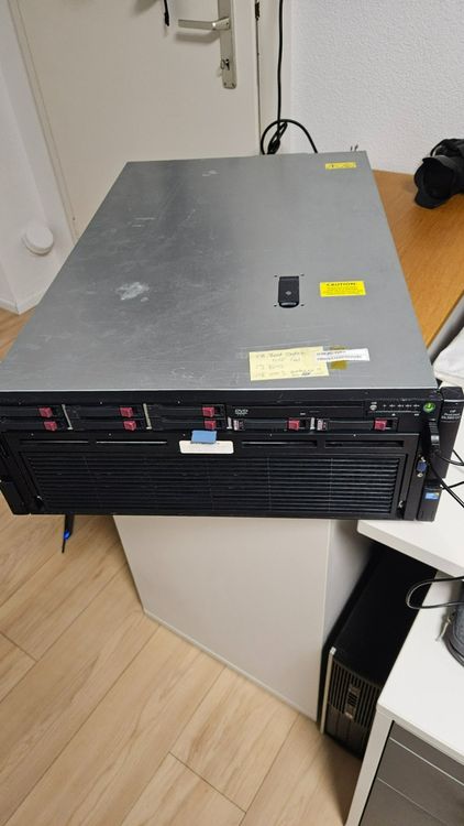 HP ProLiant DL580 G7 | 448GB RAM | 6 SAS Platten (Defekt) in Frauenfeld ...