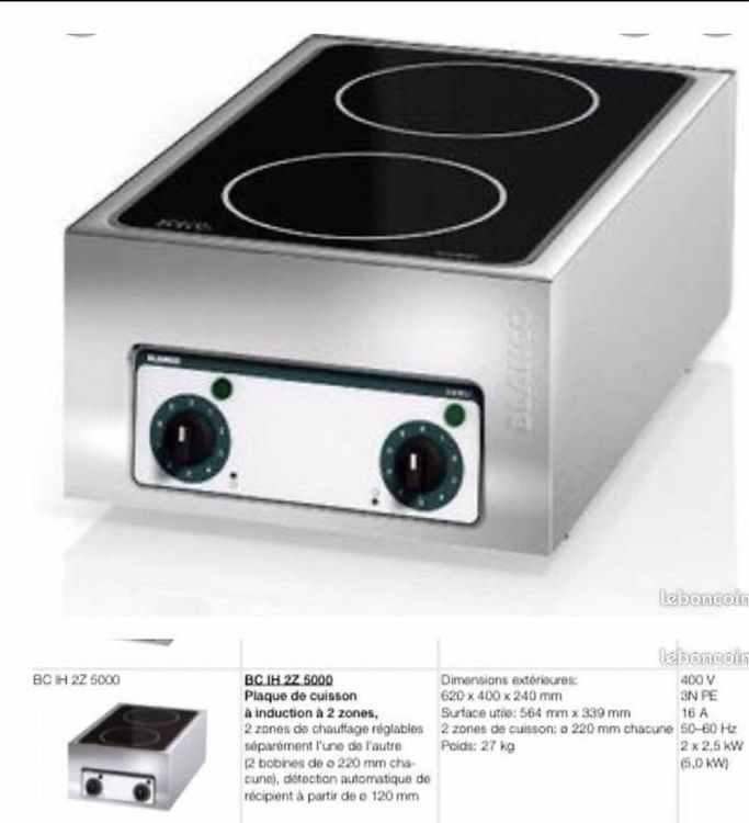 Plaque de cuisson induction professionnel Blanco (Neu und ...