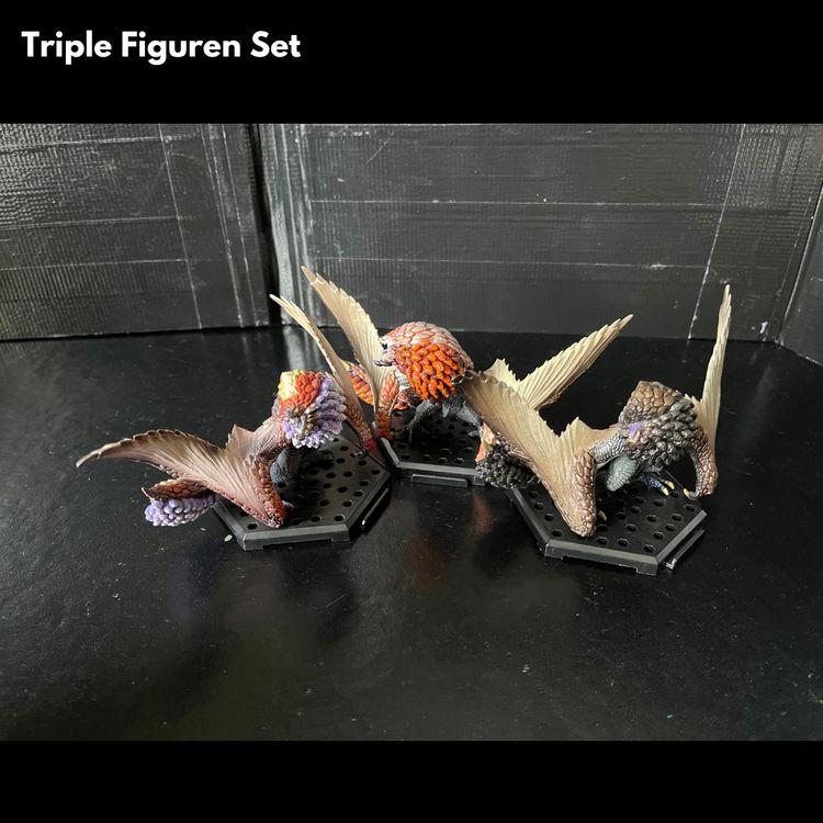 Monster Hunter World Blind-Box Figuren (Bazelgeuse Set) (Gebraucht) in ...