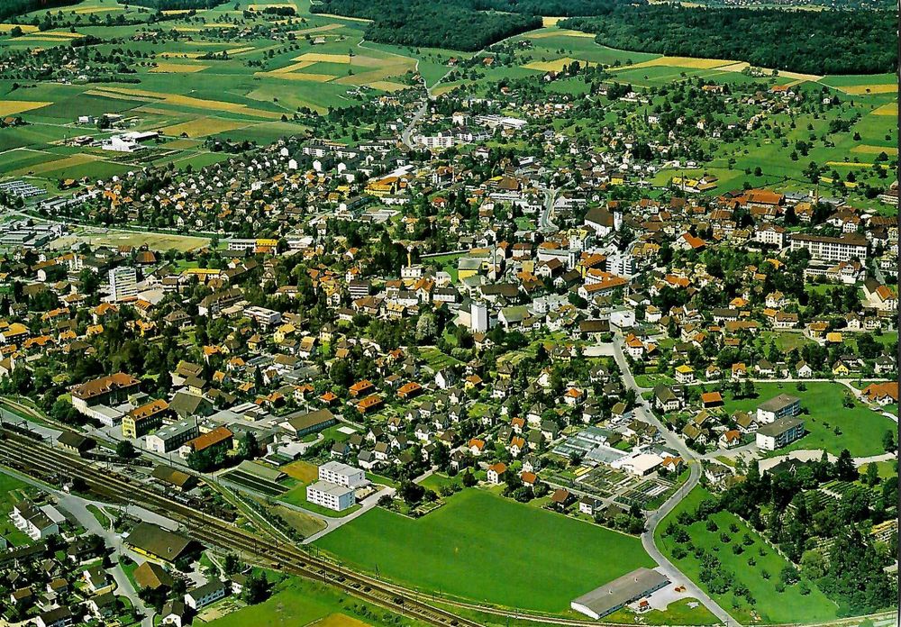 Wohlen AG Flugaufnahme Nr.318B , ca.1970 | Kaufen auf Ricardo