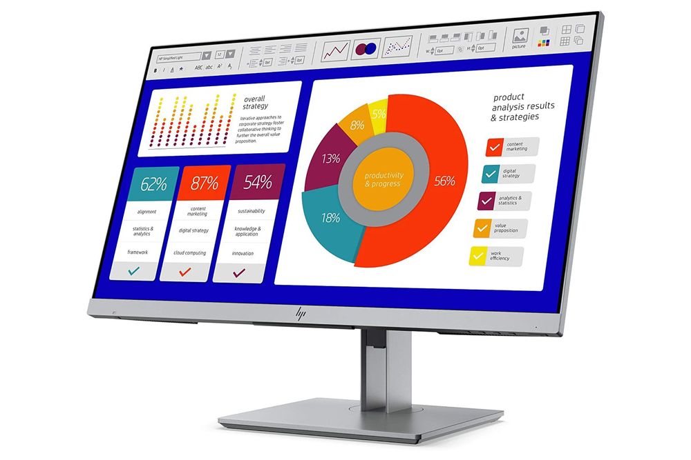 HP EliteDisplay E243p Sure View Monitor (Neu und originalverpackt) in ...