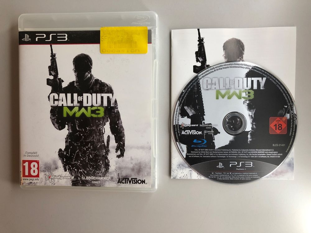 Call of Duty Modern Warfare 3 - COD MW3 - PS3 (Gebraucht) in St.gallen ...
