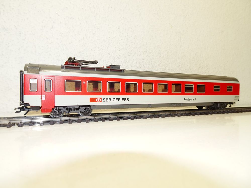 Märklin Personenwagen SBB 001-2 Restaurant HO (4) (Gebraucht) in Luzern für CHF 17.9 – mit ...