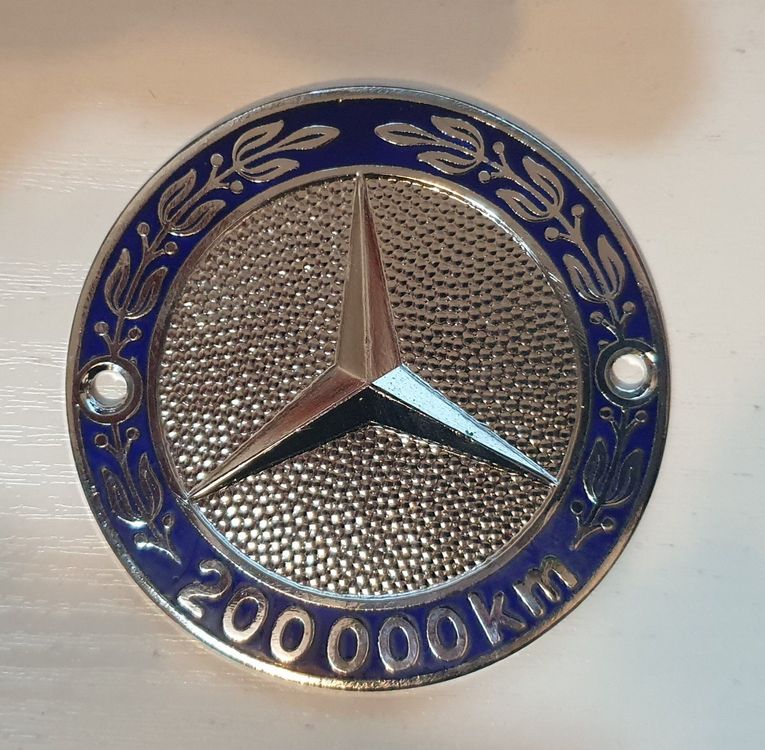 Emblem Mercedes Benz 200000 km | Kaufen auf Ricardo