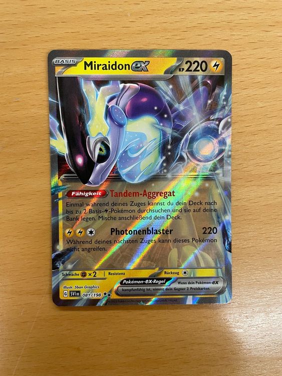 Pokemon Miraidon eX (Versand gratis) (Neu (gemäss Beschreibung)) in ...