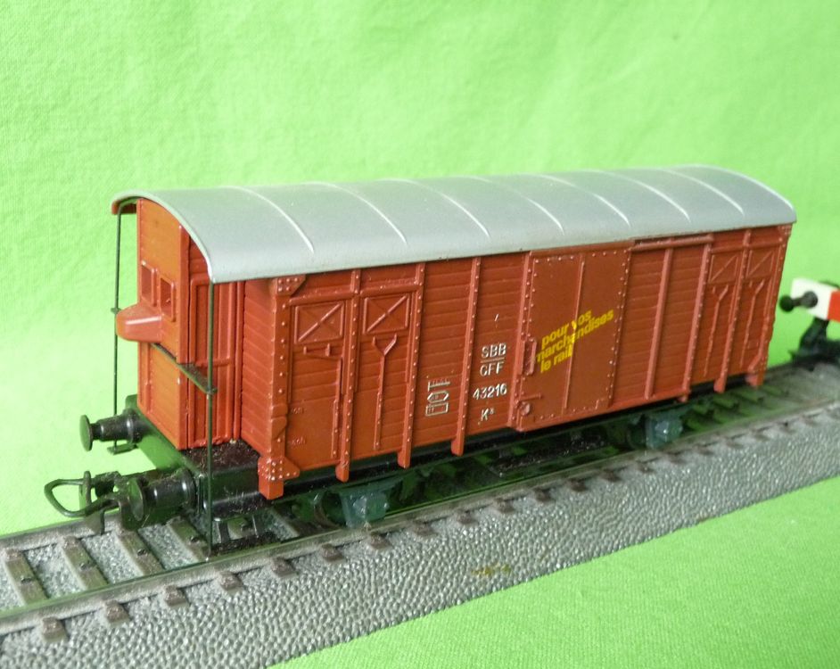 SBB Gedeckter Güterwagen Typ K3 43216 HAG alt 300.07 de/fr** | Kaufen ...