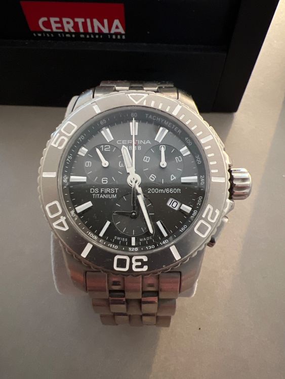 Certina Ds First Chronograph 41 mm (Gebraucht) in Pfeffingen für CHF ...