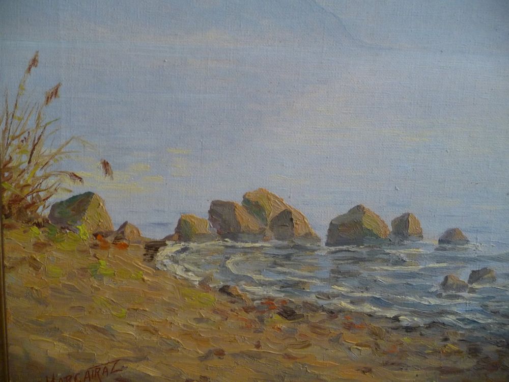 SIGNIERT R. MARGAIRAZ - BERG- UND SEELANDSCHAFT (Gebraucht) in Aesch BL für CHF 199 – mit ...