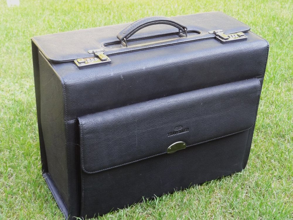 WOLFORD Koffer Leder Akten Koffer Tasche Vertreter Koffer (Gebraucht ...