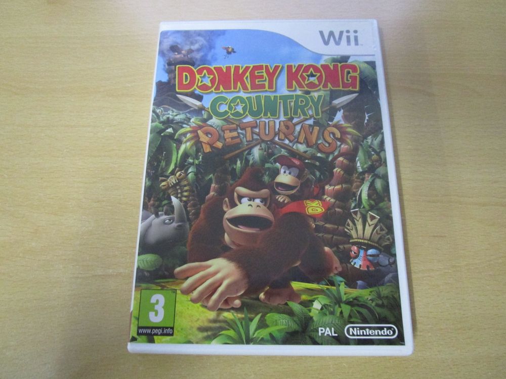 Donkey Kong Country Returns Nintendo Wii - Donkeykong Countr | Kaufen auf Ricardo