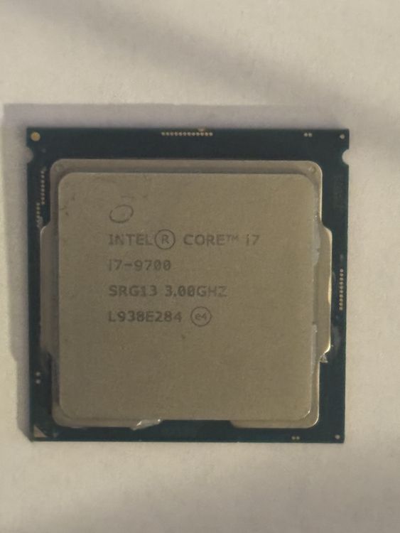 Intel Core i7-9700 CPU - Top Zustand - Jetzt bieten! (Gebraucht) in ...