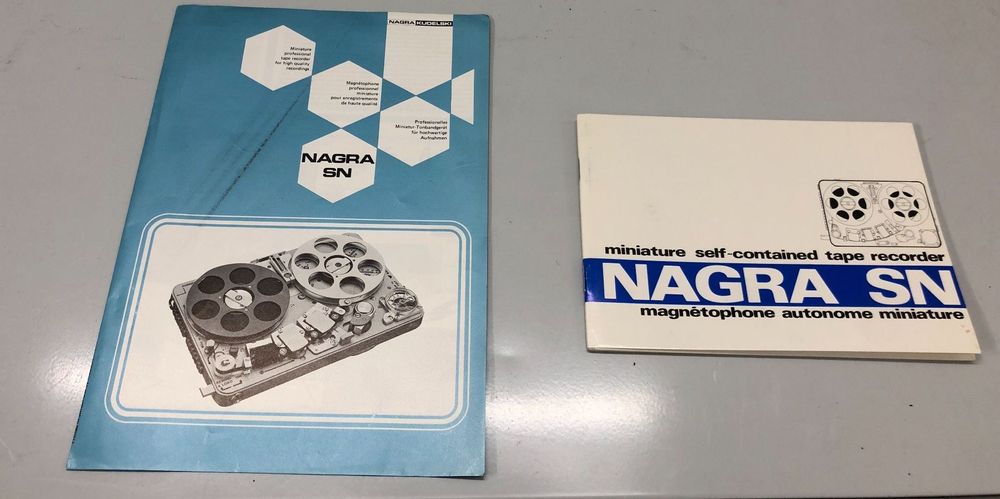 Nagra SN unterlagen Manual (Gebraucht) in Zürich für CHF 35 – nur Abholung auf Ricardo kaufen