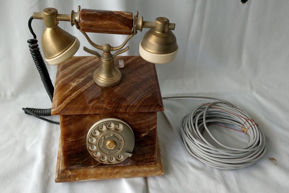 Telefon antik Marmor | Kaufen auf Ricardo