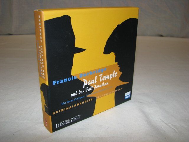 Paul Temple Der Fall JONATHAN Francis Durbridge Box-Set 4 CD (Neu ...