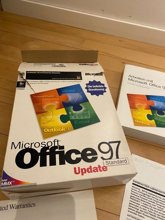 Microsoft Office 97 Standard Update CD - 1997 - inkl. CD-Key (Gebraucht ...