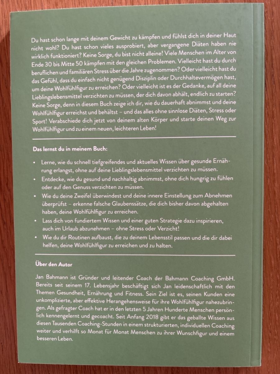 Jan Bahmann - Endlich Schlank - Das Buch für deine Figur! (Gebraucht ...