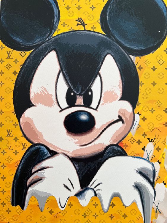 DEATH NYC « Vuitton Angry mickey Mouse » (Neu (gemäss Beschreibung)) in ...