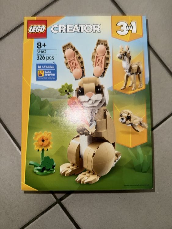 LEGO Creator 3 en 1 - Lapin, Cacatoès et Phoque 326pcs (Neuf avec ...