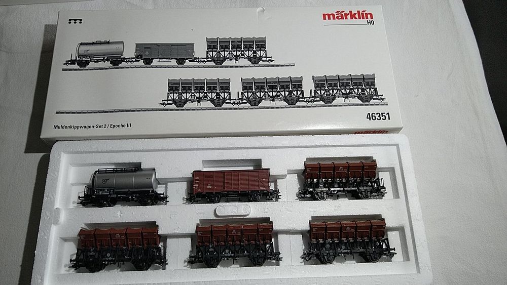 46351 Muldenkippwagen-Set 2. H0 | Kaufen auf Ricardo