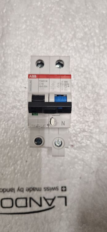 ABB FI/LS C16 neuwertig (Neu (gemäss Beschreibung)) in Egg b. Zürich für CHF 19.5 – mit ...