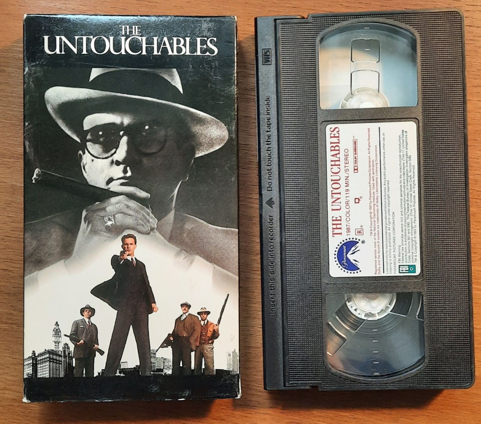 VHS ''The Untouchables'' 1987 NTSC (Gebraucht) in Bubendorf für CHF 15 ...
