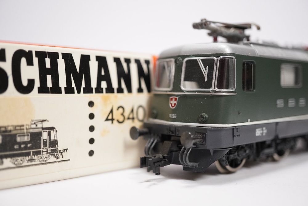 1å Fleischmann 4340 SBB Re 4/4 III grün 11156 (Gebraucht) in für CHF 56 ...