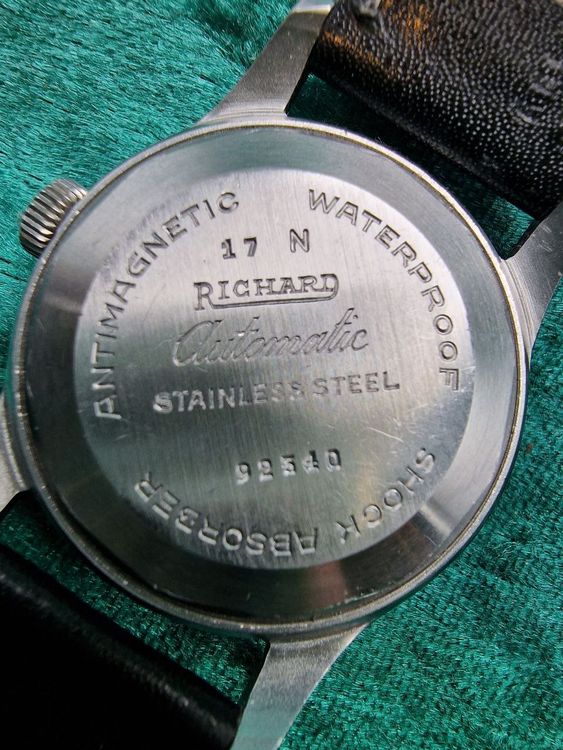 seltene vintage RICHARD, Swiss made Uhr, Hammerautomatic (Gebraucht) in ...