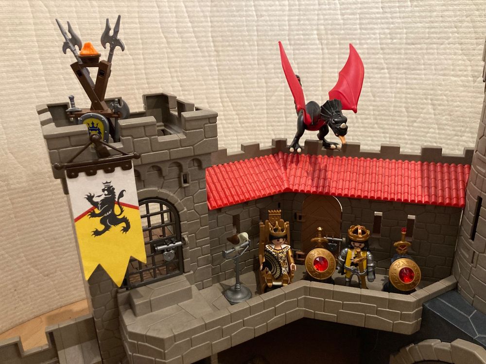 Playmobil Ritterburg, grosse Löwenritterburg 4865 | Kaufen auf Ricardo