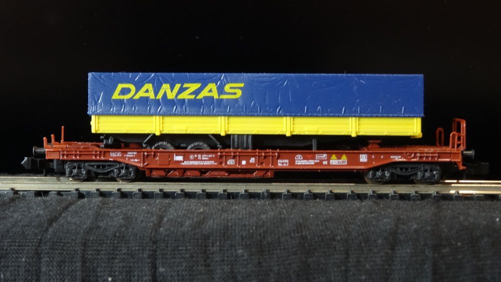 Roco 25153, Taschenwagen, Danzas, DB, Hupack | Kaufen auf Ricardo