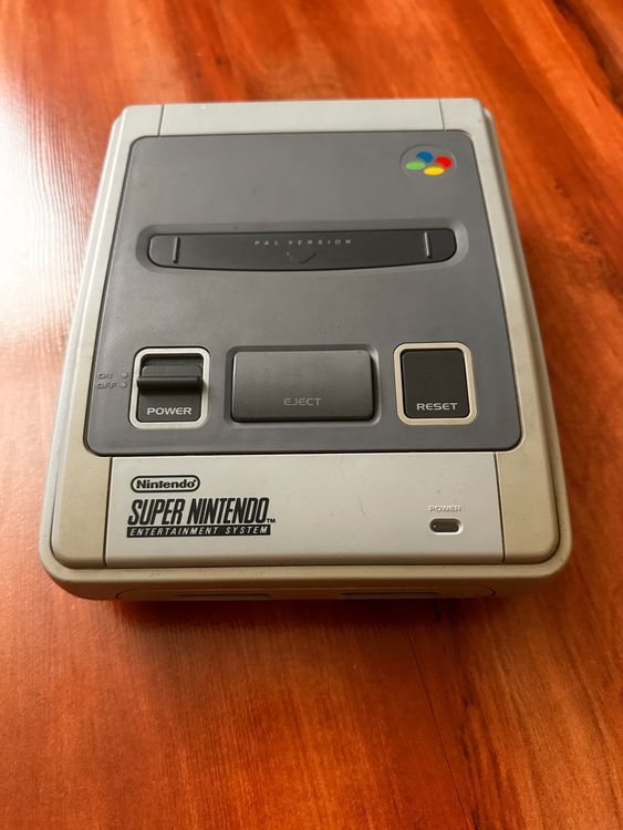 Super Nintendo SNES PAL, 100% OK (Condensateurs neufs) (D'occasion) à ...