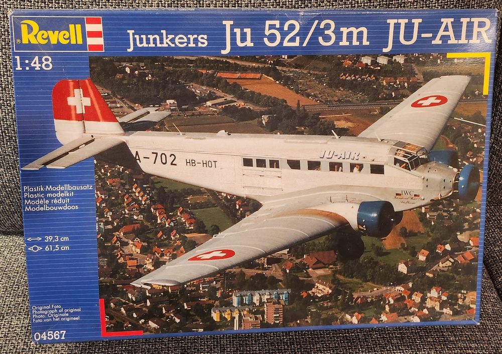 Junkers Ju 52 Revell 1:48 Swiss (Neu und originalverpackt) in Basel für ...