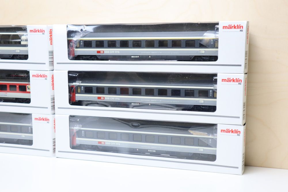 Märklin SBB EuroCity - Schnellzugwagen Set 43670 (Gebraucht) in Winterthur für CHF 264 – mit ...