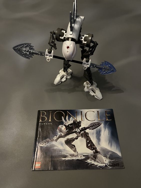 Lego Bionicle 8588 Kurahk Figur mit Anleitung Rarität (Gebraucht) in ...