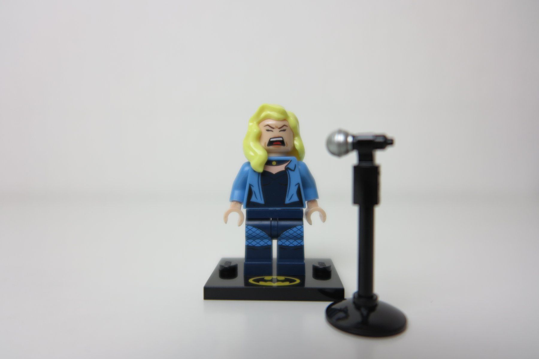 LEGO Minifigur Black Canary CMF LEGO Batman Movie Serie 2 (Neu (gemäss ...