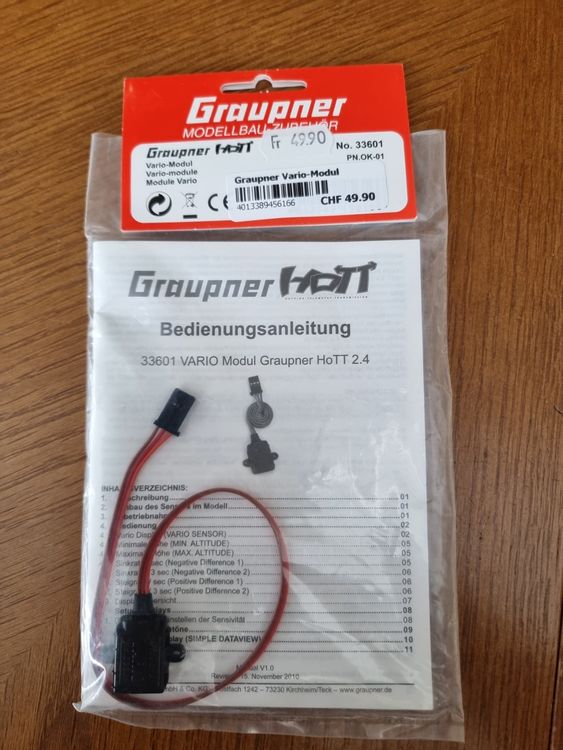 Graupner Vario-Modul (Neu und originalverpackt) in für CHF 35 – mit ...