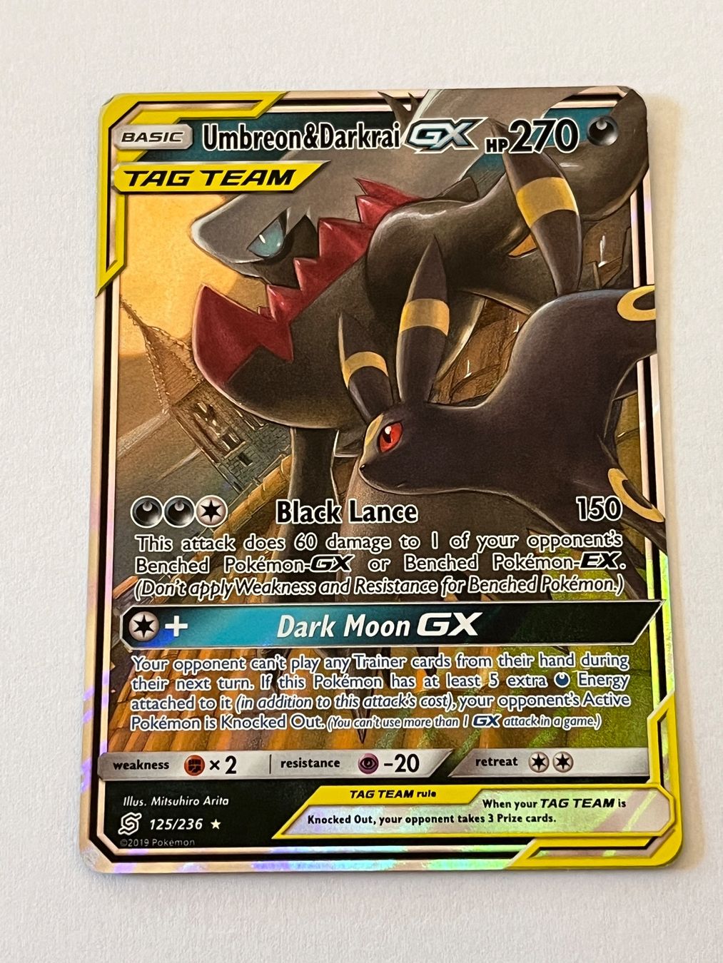 Umbreon & Darkrai GX Tag Team 125/236 Pokémon (Gebraucht) in Winterthur ...