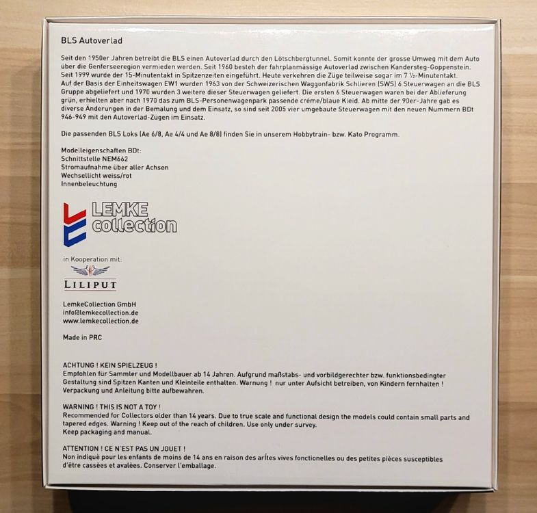 Lemke Collection LC96009 Set BLS Autozug Spur N (Neu und ...