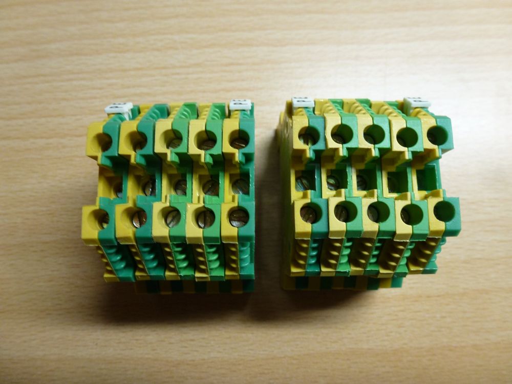 10 Klemmen 4mm2 Erde WK4SL/U (Gebraucht) in Hombrechtikon für CHF 1.1 ...