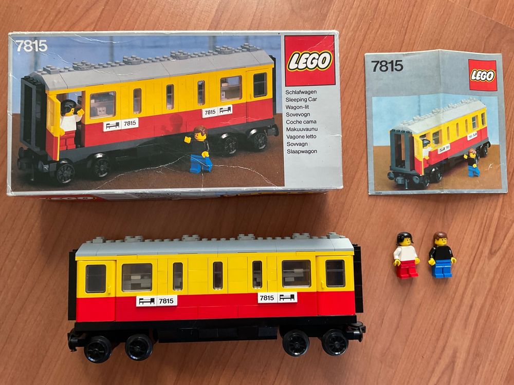 Lego Eisenbahn Personenwagen (Schlafwagen) 7815 | Kaufen auf Ricardo