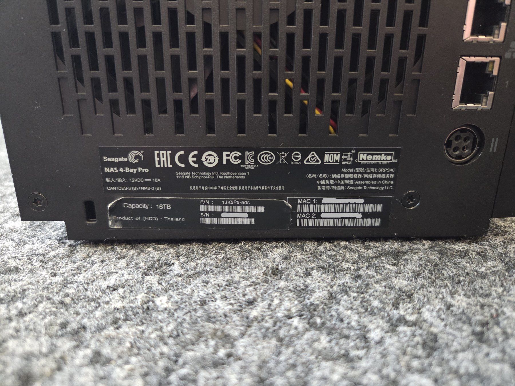Seagate NAS 4-Bay Pro (Gebraucht) in Bremgarten AG für CHF 50 – mit ...