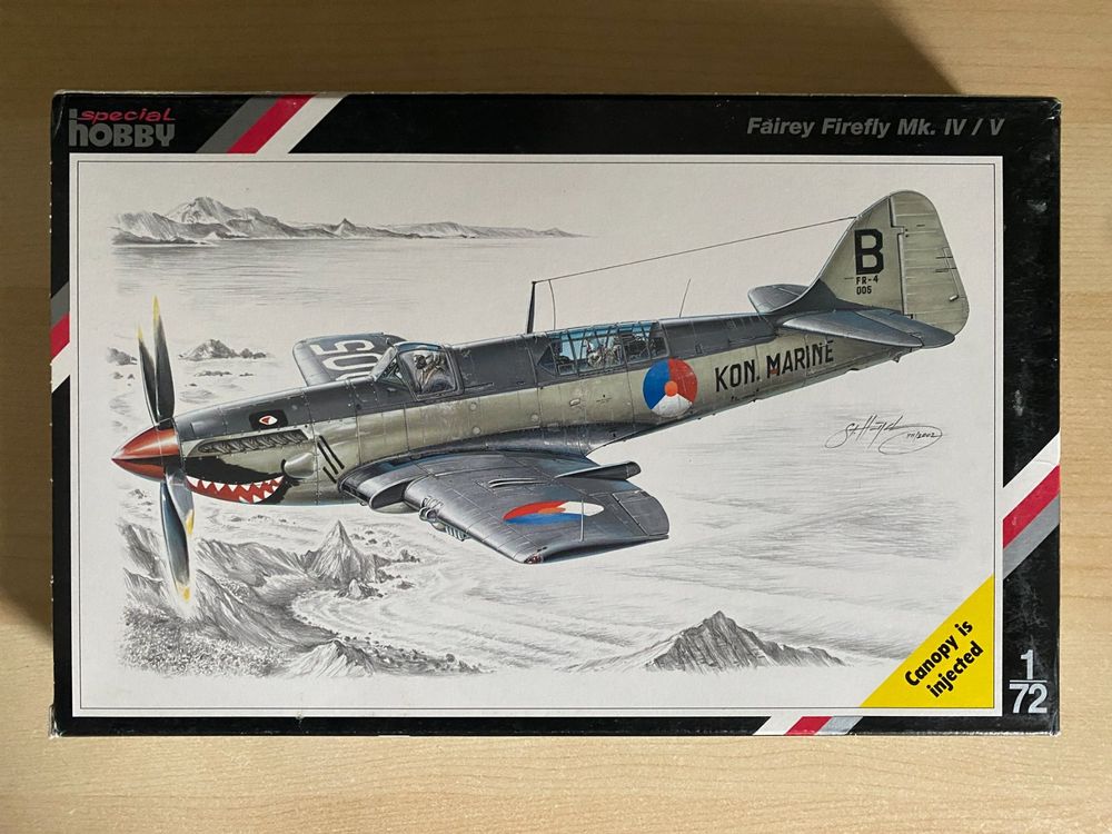Modell 1:72 - Fairey Firefly Mk. IV / V von Special Hobby (Neu (gemäss ...