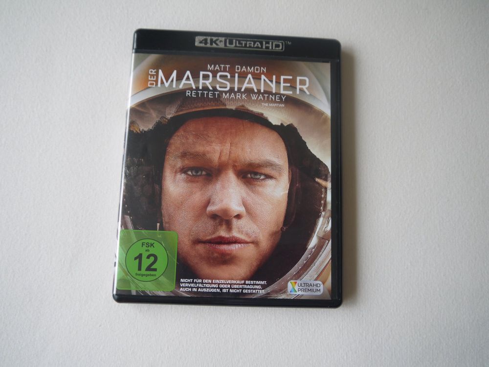 DER MARSIANER-4K UHD (Gebraucht) in Hagendorn für CHF 9.9 – mit ...