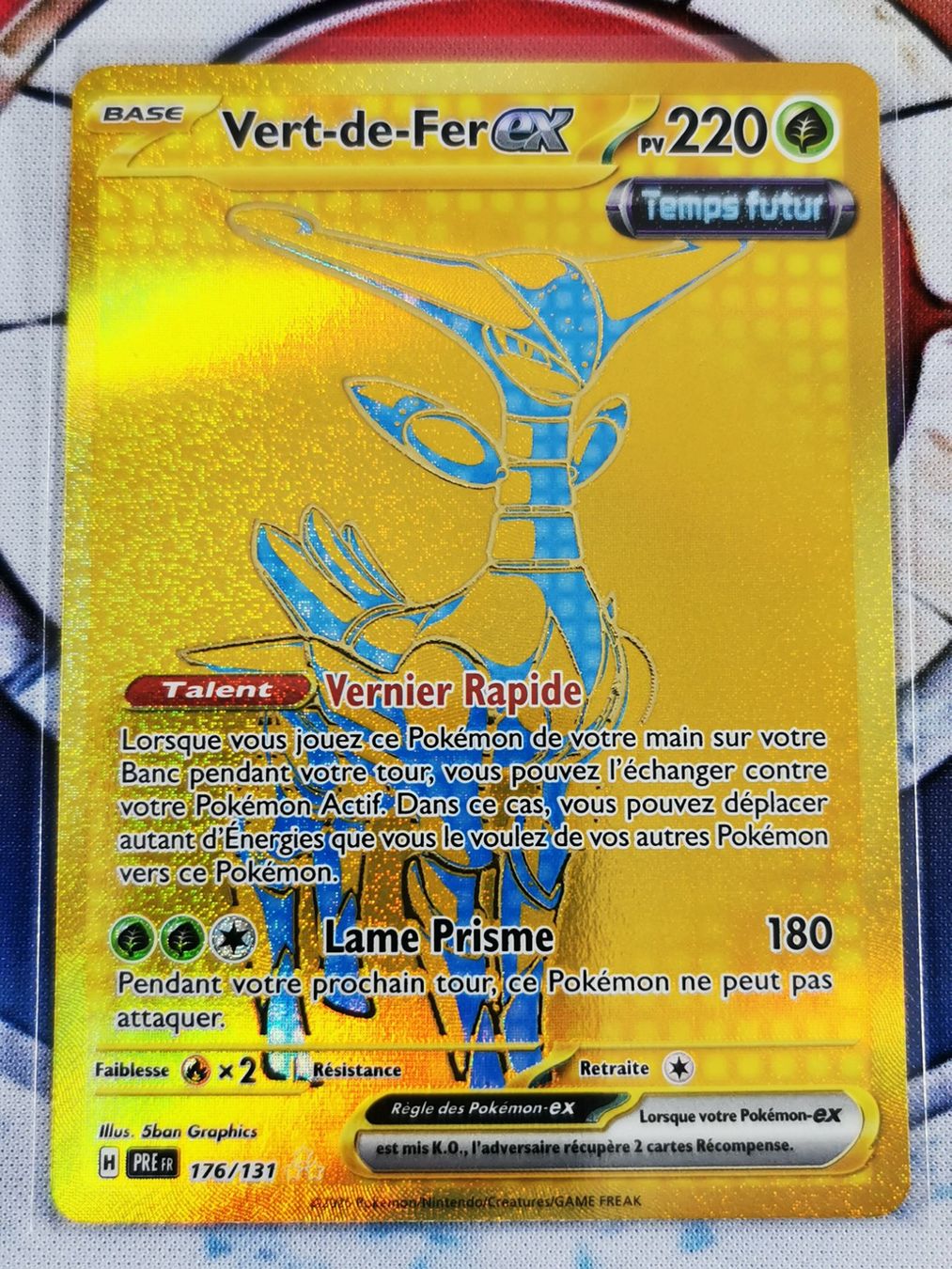 Pokemon Vert de Fer ex 176/131 Prismatic Evolutions FR (Neu (gemäss ...