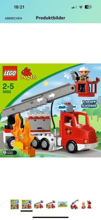 Lego Duplo 5282 Feuerwagen | Kaufen auf Ricardo