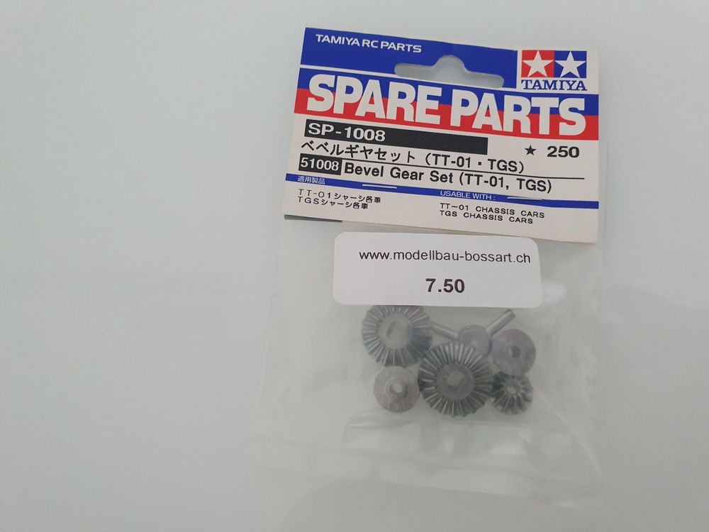 Tamiya 51008 TT-01 / TGS Bevel Gear Set | Kaufen auf Ricardo